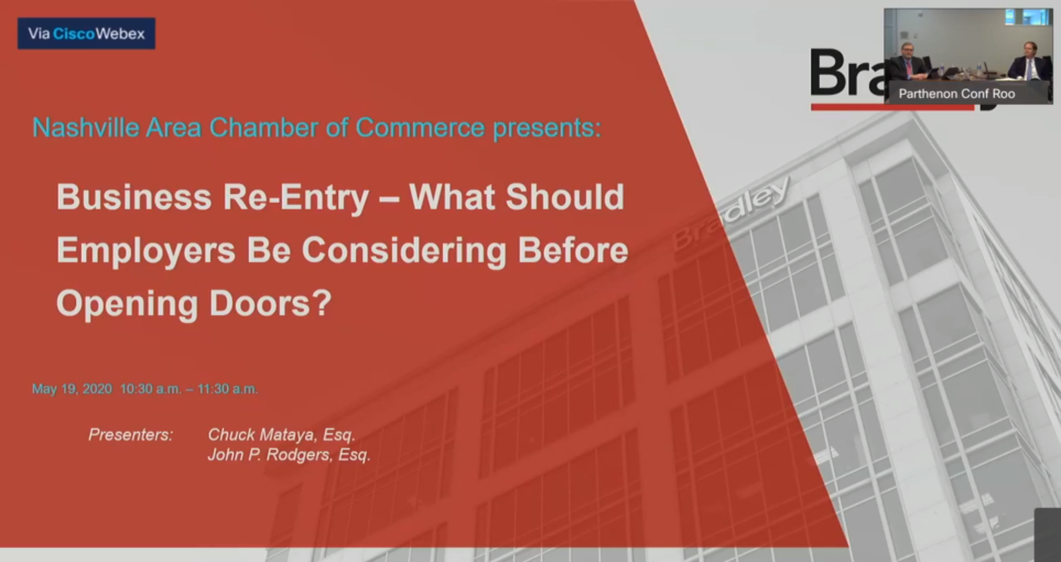 Business Re-Entry – What Should Employers Be Considering Before Opening ...